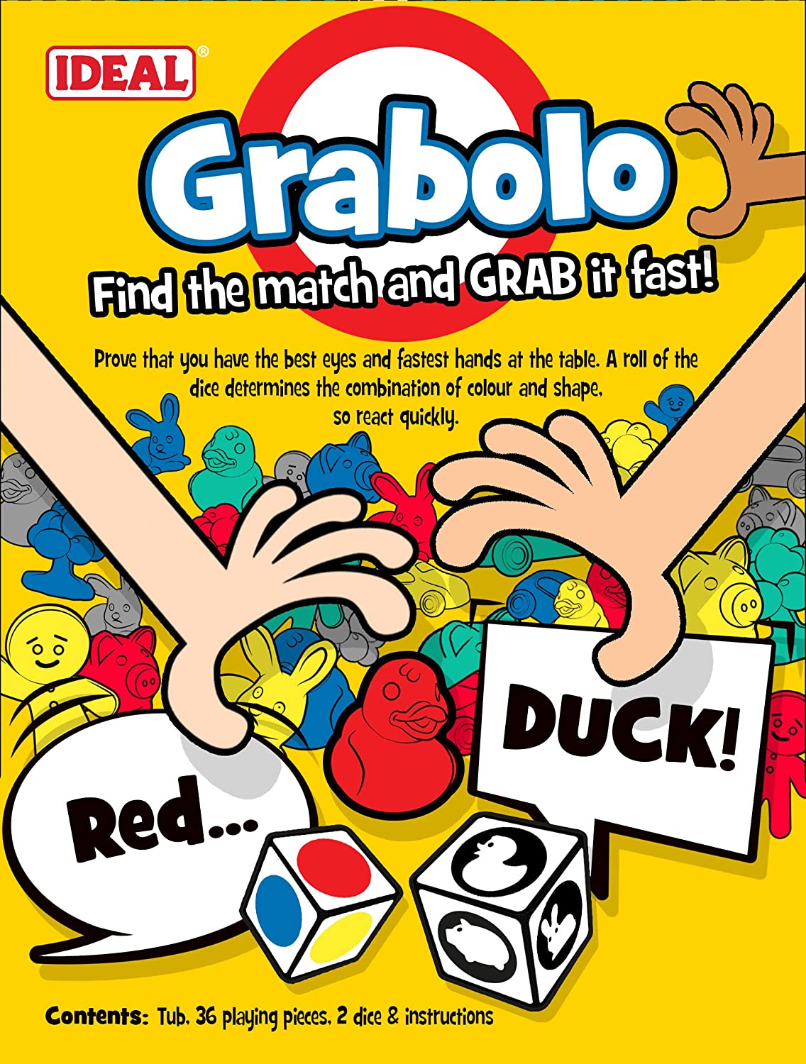 IDEAL | Grabolo: Find the match and grab it fast reaction game!| Quick ...
