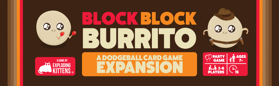 Block Block Burrito – Throw Throw Burrito Game Expansion – Exploding ...